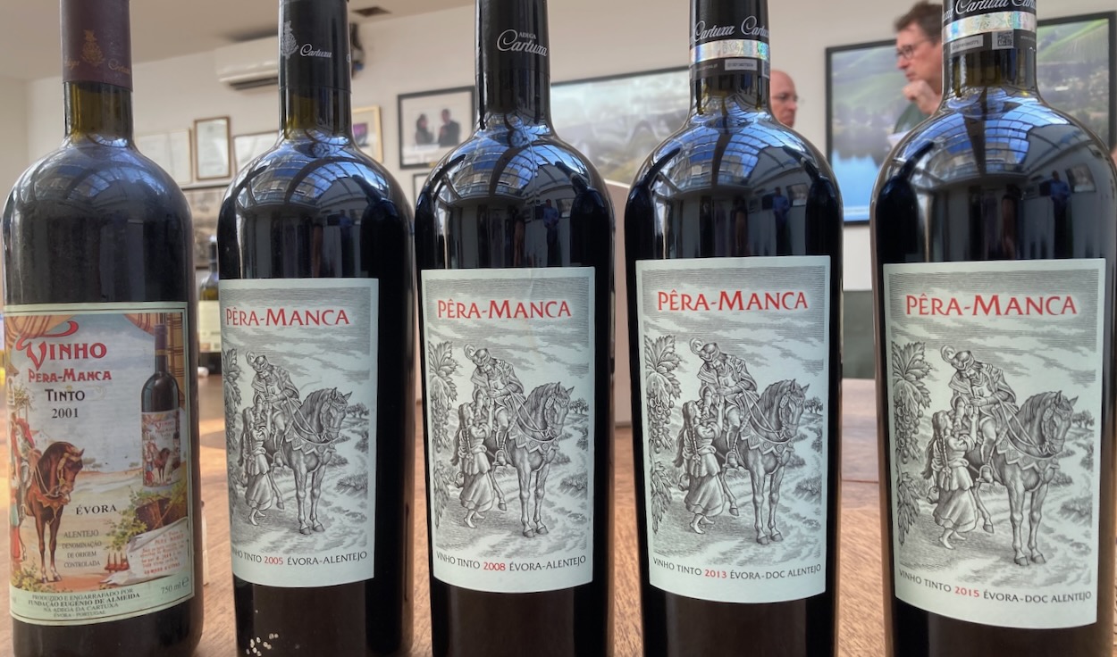 Cartuxa and a mini Pêra-Manca vertical | Jancis Robinson