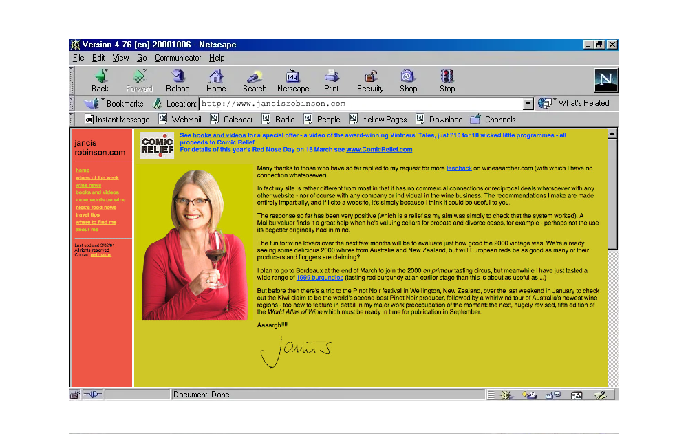 The Jancis Robinson Story, episode 6 – maturing | Jancis Robinson