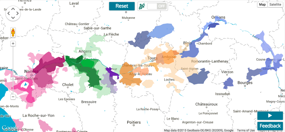 Interactive Loire map | Jancis Robinson